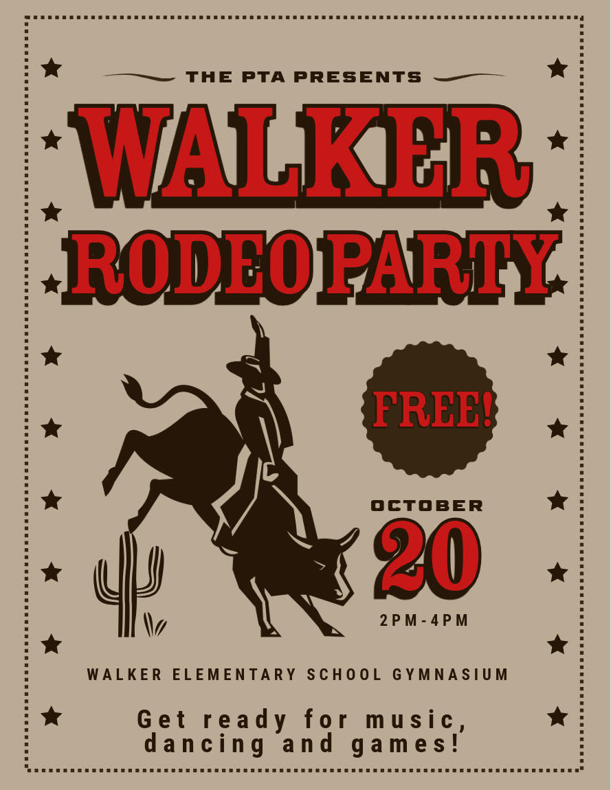 Walker Rodeo Party: Sunday, Oct. 20th at 2-4pm | David E. Walker ...